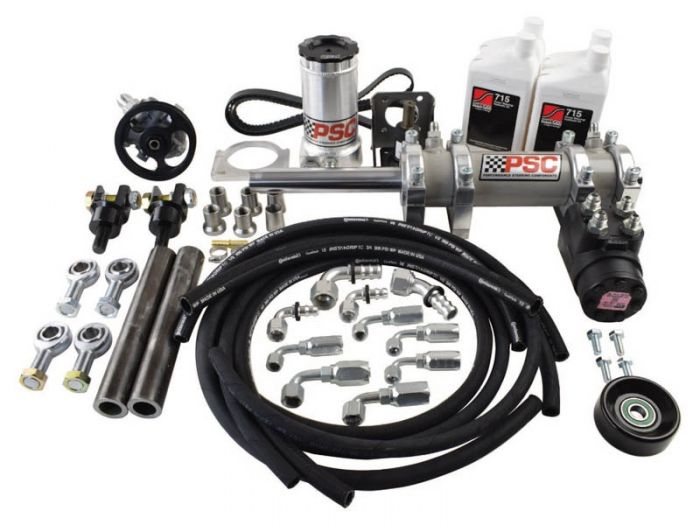PSC Full Hydraulic Steering Kit for 2007-11 Jeep JK 3.8L with 40-46 In ...